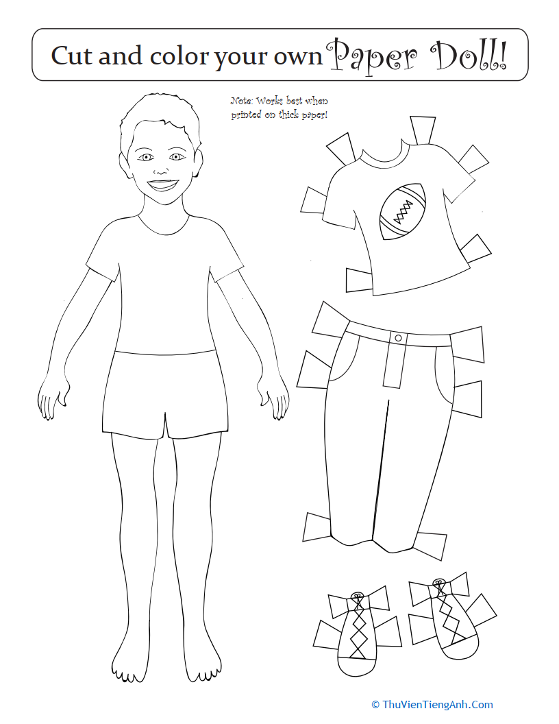 Paper Doll Boy Th Vi n Ti ng Anh Paper Doll Boy Th Vi n Ti ng Anh